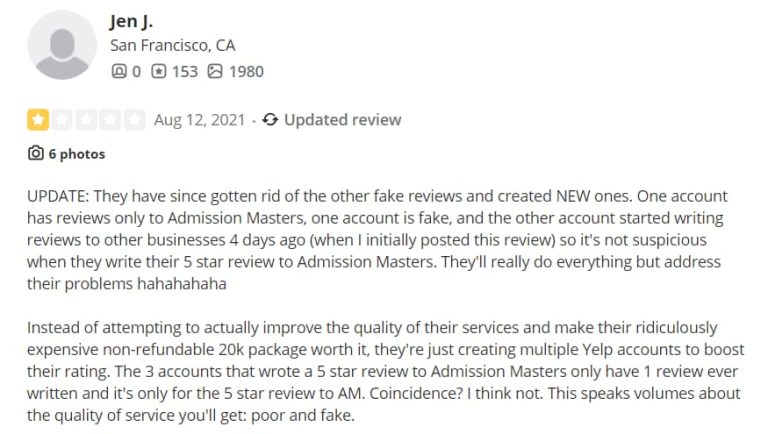 Admission Masters Review: Can You Trust This Company?